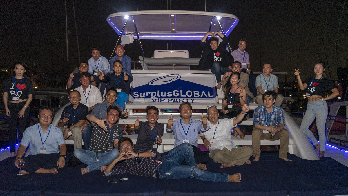 2019 SurplusGOBAL Singapore VIP Yacht Party (16th Sep in Singapore)