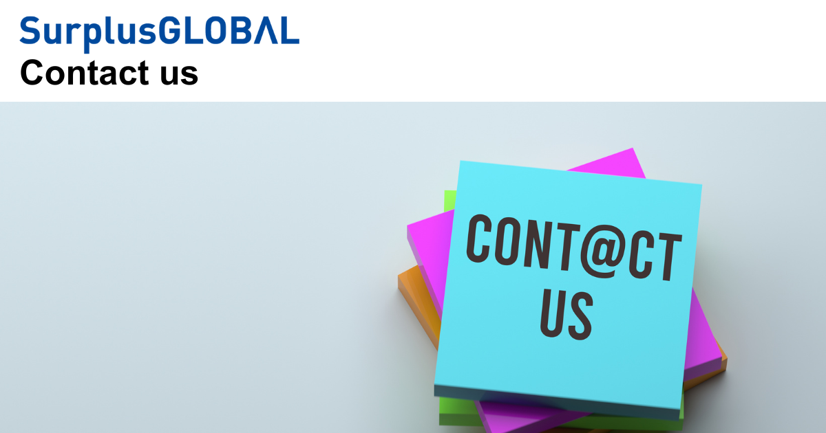 Contact us | About us | SurplusGLOBAL