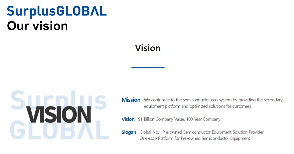 Vision | About us | SurplusGLOBAL